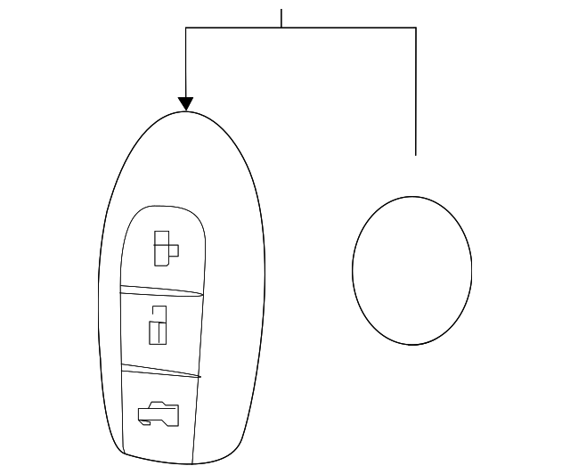 285E3-6CA6A - Keyless Entry Transmitter 2018-2023 Nissan | Nissan Parts ...