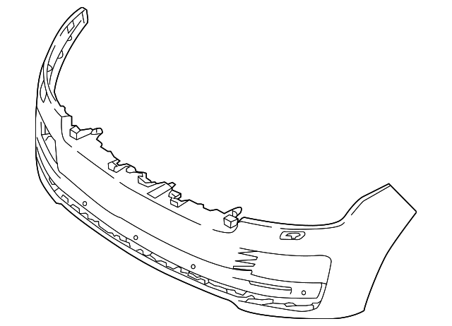 Genuine OEM Bumper Cover Part# LR098664 Fits 2018-2022 Land Rover Range ...