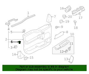 2021-2024 Ford Grommet Retainer ML3Z-1521999-A | OEM Parts Online