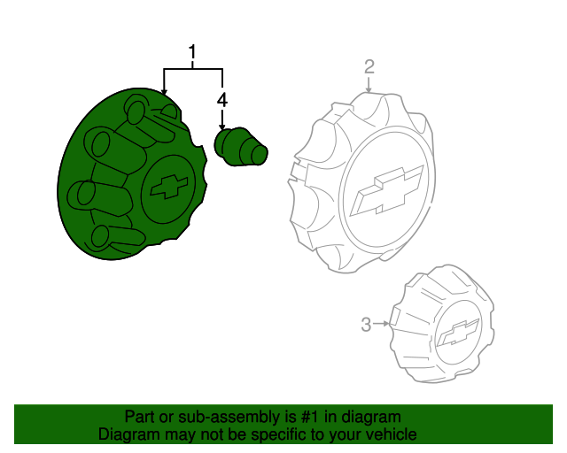 22781441 - OEM GM CAP GMPartsCenter.net | GM Parts Center