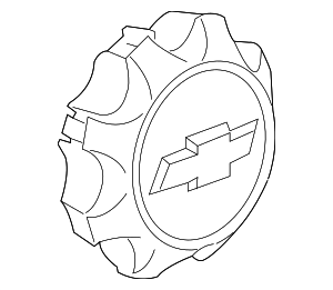 22909151 - Front and Rear Wheel Trim Cap 2015-2019 Chevrolet | GMPartsNow
