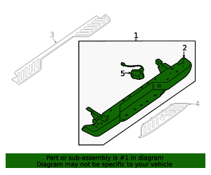85010-9BF0A | Nissan Bumper Assy Rr (Chrome) - Genuine OEM | 850109BF0A ...