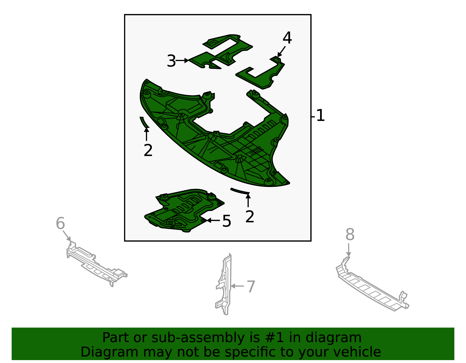 29110-P2000 - Under Cover 2021-2025 Kia Sorento | Kia.Parts Store