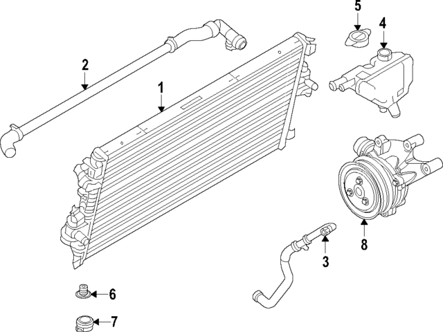 2023-2024 Ford Thermostat PC3Z-8575-A | OEM Parts Online