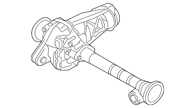 2013-2014 Porsche Cayenne Differential 958-349-011-NX | Gaudin Porsche ...