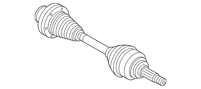 2011-2014 Porsche Cayenne Axle Assembly 958-349-038-00 | Porsche Marin
