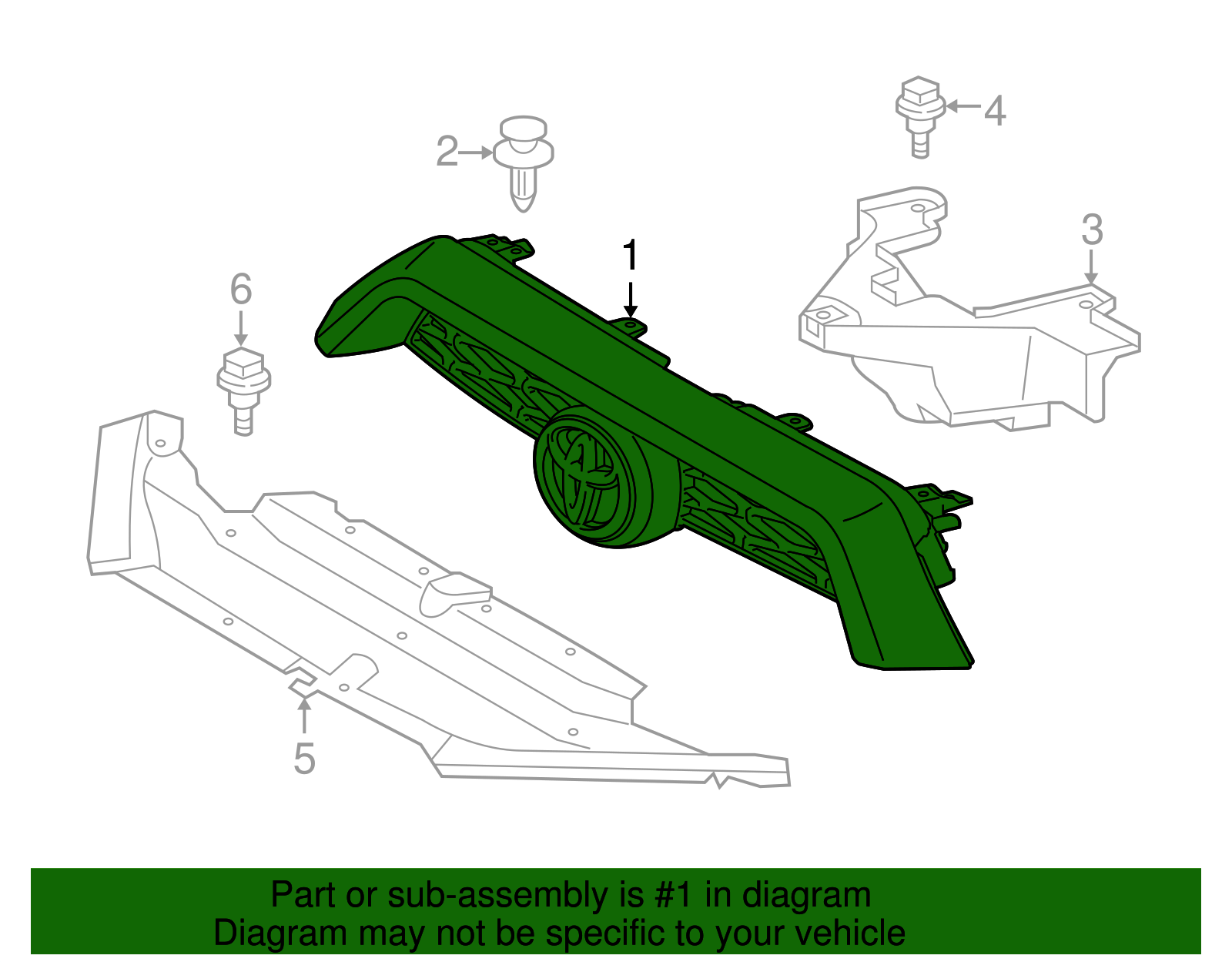53101-35080-B2 - High-Quality Grille for 2017 Toyota 4Runner ...