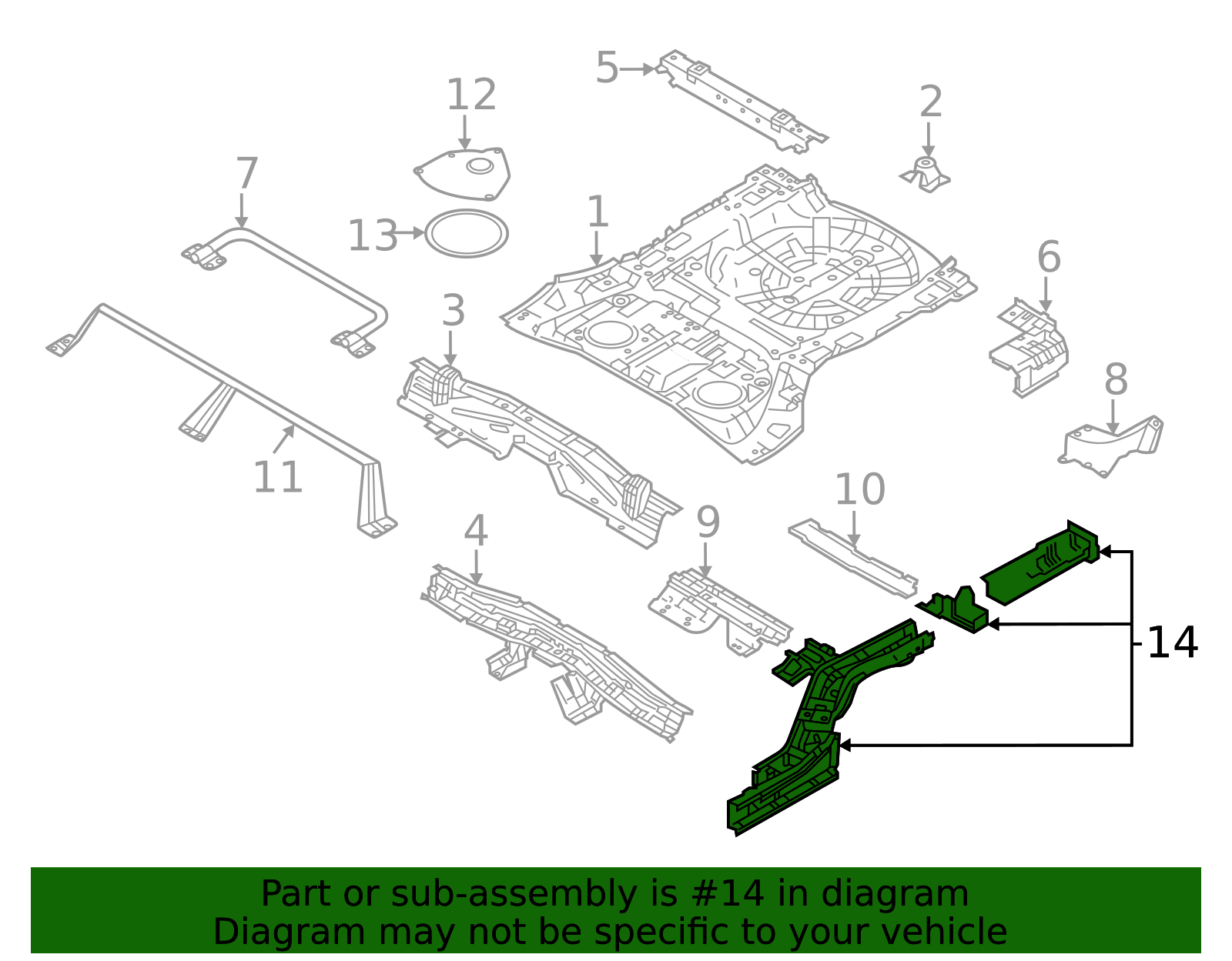 2021-2025 Nissan Rogue Inspection Cover Seal 74847-9Y000 | Team Nissan Inc.