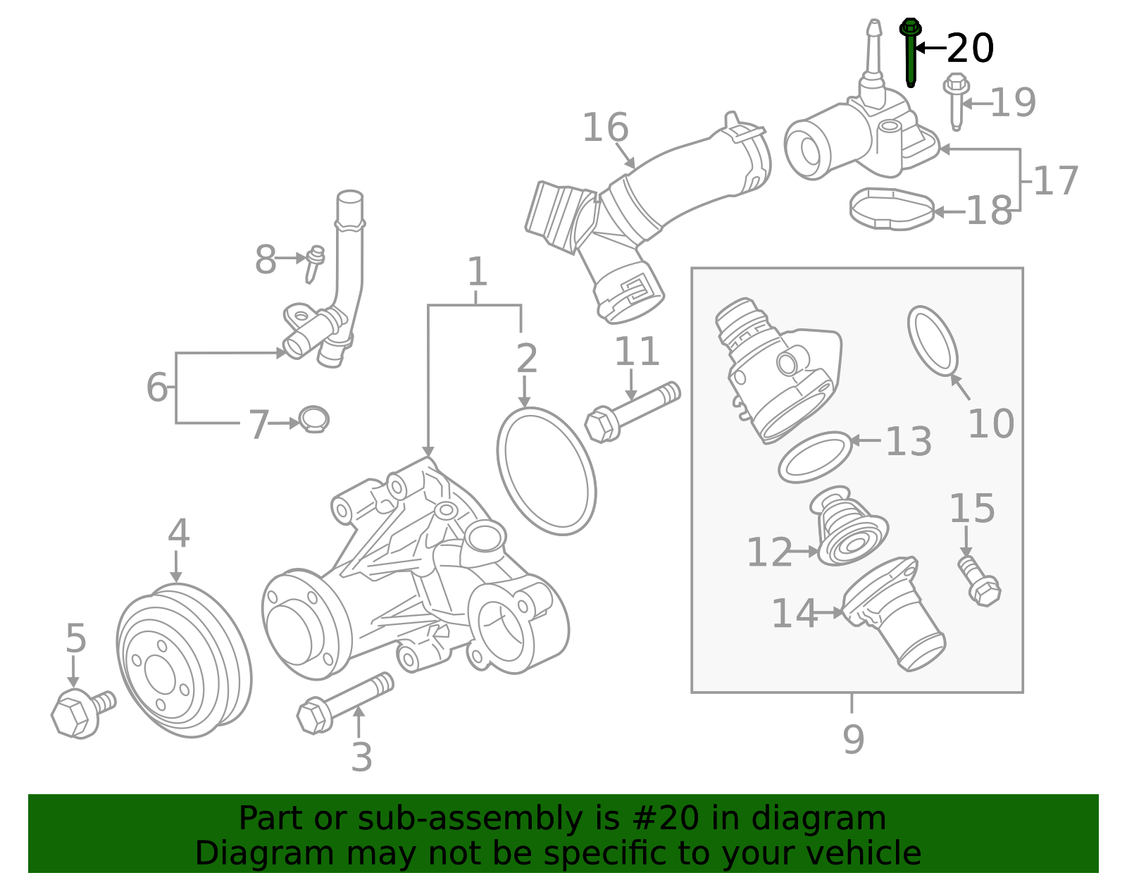2015-2025 Ford Connector Pipe Bolt W716702-S437 | OEM Parts Online