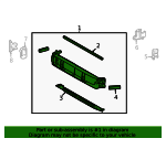 2020-2021 Toyota Highlander Shutter Assembly 53019-0E010 | OEM Parts Online