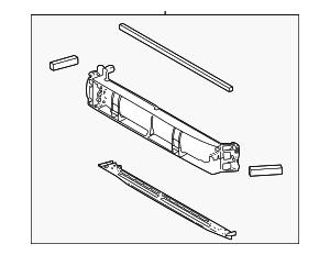 53019-0E010 - Shutter Assembly 2020-2021 Toyota Highlander | Bam ...