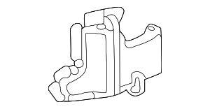 2020-2022 Toyota Highlander Shutter Assembly Mount Plate 16691-F0140 ...