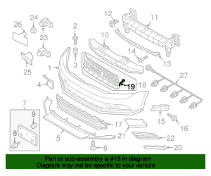 5G0-820-535-B - Temp Sensor 2015-2019 Volkswagen | Volkswagen Parts Catalog