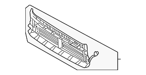 2015-2018 Volkswagen Jetta Shutter Assembly 5C6-122-321-C | OEM Parts ...