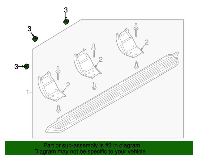 2015-2019 Ford Power Brake Booster Nut -W711468-S437 | TascaParts.com