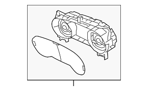 2019 Jeep Wrangler Instrument Cluster 68377781af | TascaParts.com