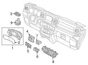 2018-2021 Jeep Connector 68505684AA | TascaParts.com
