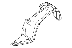 63840-ZX00A | Nissan Protct Fr Fnd R - Genuine OEM | 63840ZX00A ...