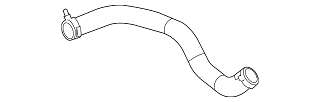 2010-2013 Land Rover Upper Hose LR013681 | Express Land Rover Parts