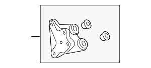 1998-2009 Toyota Bracket 44443-0C010 | Toyota Parts Center