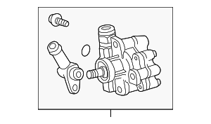 2003-2009 Toyota Power Steering Pump 44310-35660 | Toyota Parts Center