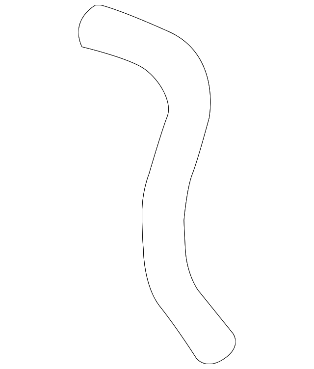 44348-35280 - Reservoir Hose - 2003-2009 Toyota | OEM Parts Quick