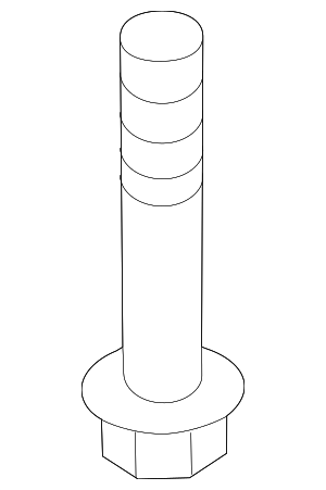 11571246 - Lower Control Arm Rear Bolt - 2012-2023 GM | Buy GM Parts