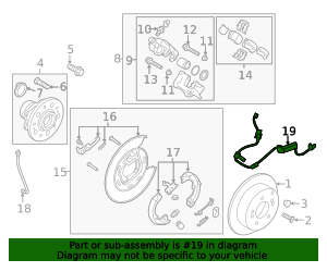 91920-D9000 - ABS Sensor 2017-2022 Kia Sportage | Kia.Parts Store
