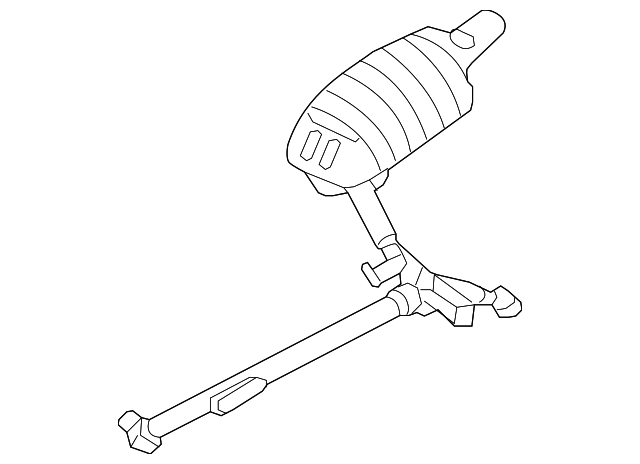 28700-2G710 - Muffler & Pipe 2009-2010 Kia Optima | Kia.Parts Store