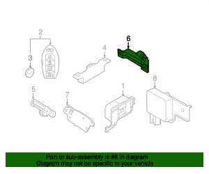 285E5-JK60A - Keyless Entry Antenna 2007-2020 Infiniti ...