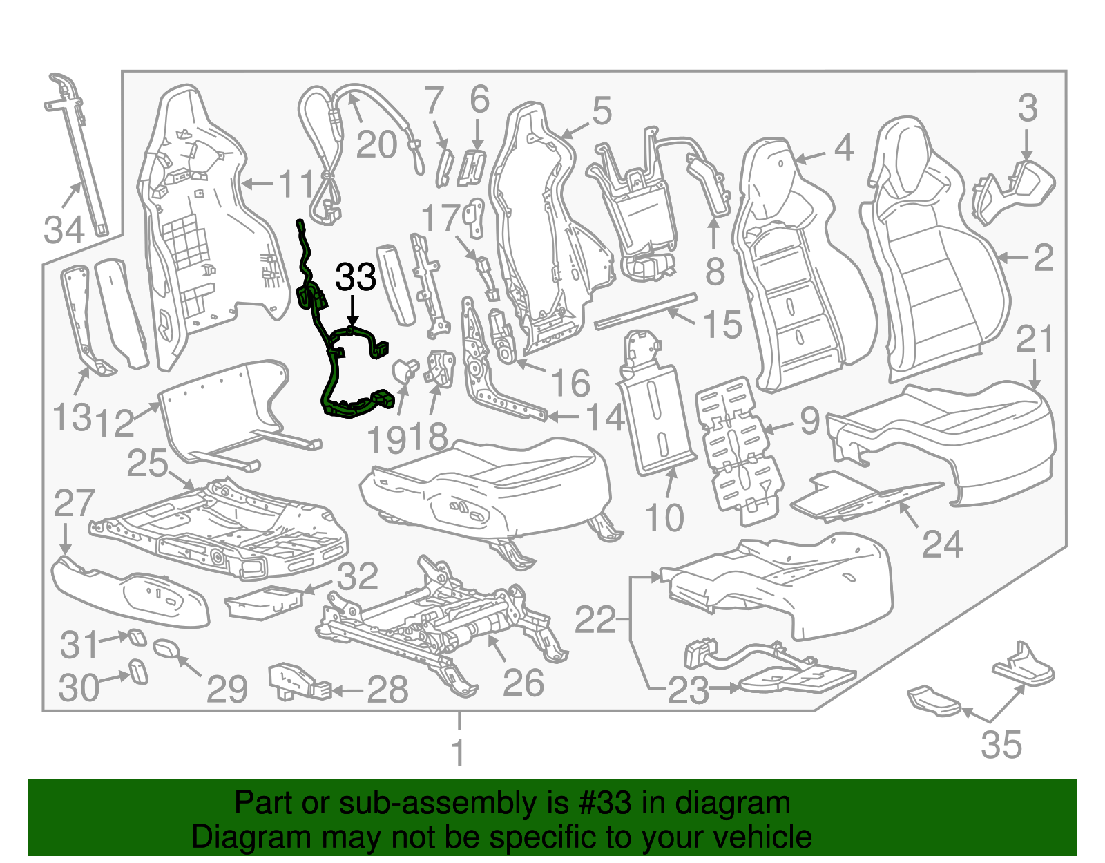 Buy Genuine GM Auto Parts - Harness (Part # 84031699) | GM Parts Store
