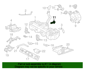 1997-2003 Mercedes-Benz Fuel Pump Strainer 202-470-03-06 ...