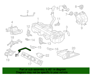 208-476-15-26 - Hose 1998-2003 Mercedes-Benz CLK 320 | Mercedes-Benz ...