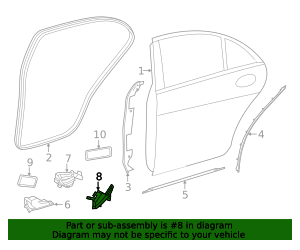 223-735-37-01 - Sound Absorber 2021-2023 Mercedes-Benz ...