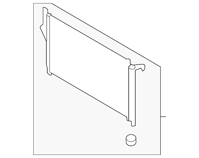 2007-2009 Hyundai Santa Fe Condenser 97606-2B000-AS | OEM Parts Online