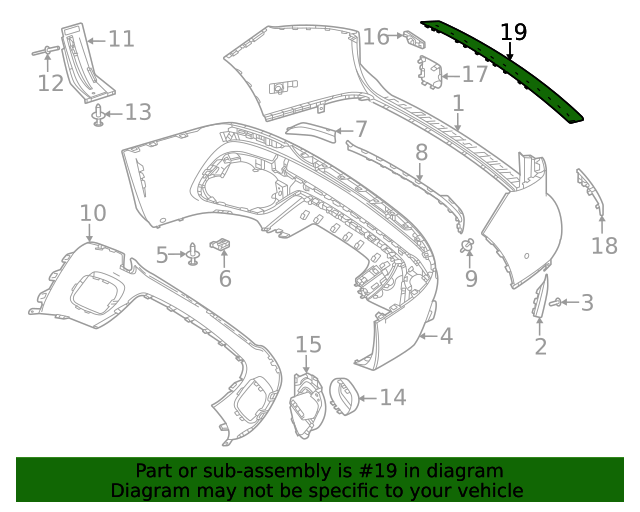 2021-2024 Mercedes-Benz Bumper Step Pad 247-725-16-01 | AutoNationParts.com
