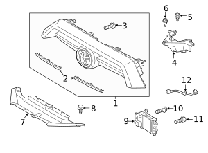 2000-2024 Toyota Distance Sensor Screw 90159-60395 | Toyota Parts Center