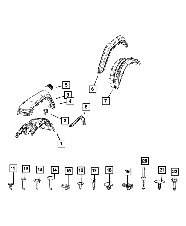 2014-2022 Mopar Screw, Export 6511081AA | My Mopar Parts