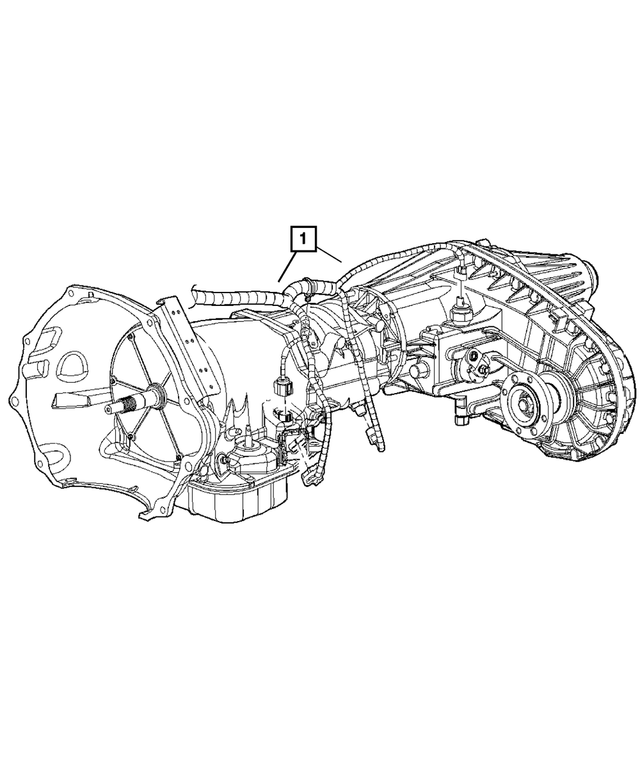 2017 Ram 3500 Transmission Wiring 68296539AE | Mopar eStore