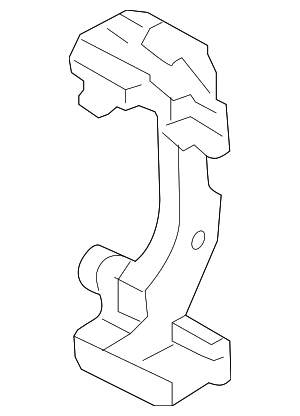 36000481 - Caliper Support - 2004-2013 Volvo | Volvo OEM Parts Direct