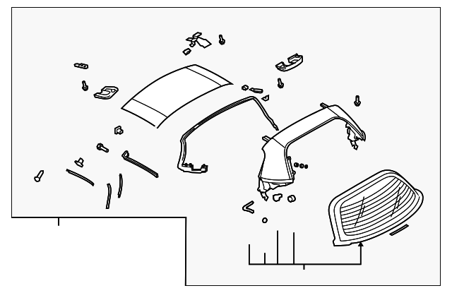 Mazda Top Assembly NG91-R1-610K-74 | Auto Parts