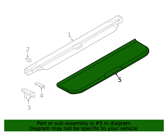 51467938164 - 2019-2024 BMW X7 Shelf (51-46-7-938-164) | BMW of South ...