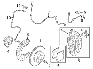 34356870349 - 2019-2024 BMW Wear Indicator (34-35-6-870-349) | BMW of ...