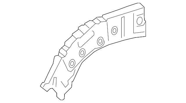 53733-0R020 - Upper Reinforced 2019-2023 Toyota | Longo Toyota Parts