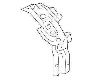 2019-2025 Toyota Inner Reinforced 53703-0R030 | Toyota Parts Center