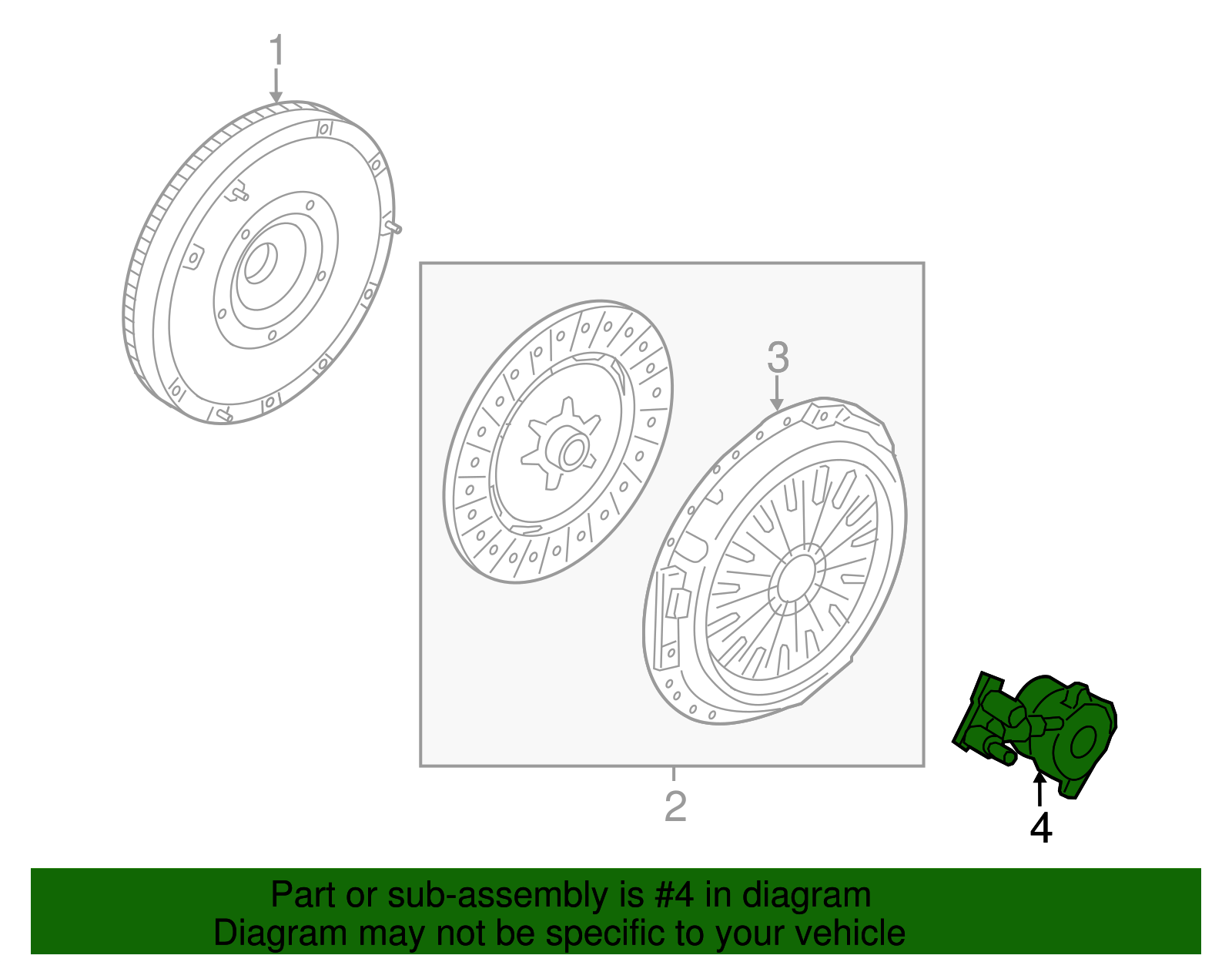 2013-2019 Ford Slave Cylinder DG9Z-7A564-B | OEM Parts Online