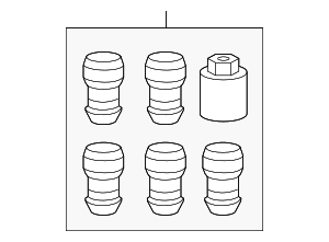Wheel Locks 82215711AA | Mopar Estores