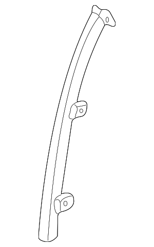 Genuine OEM Acura - Sash Channel Part# 72731-S0K-A01 | Acura Parts For Less