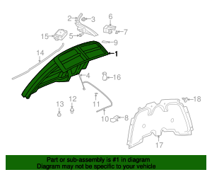 2004-2009 Dodge Hood 5029419ag | TascaParts.com