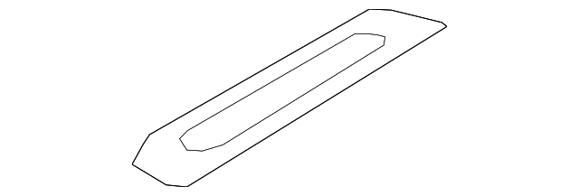 85888-B2000EQ - Rear Sill Plate Insert 2014-2019 Kia Soul | Kia.Parts Store